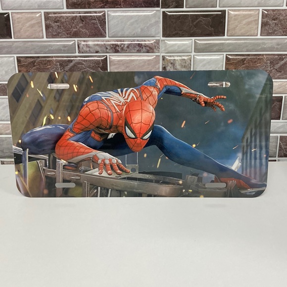 Wall Decor | Spider Man License Plate | Poshmark